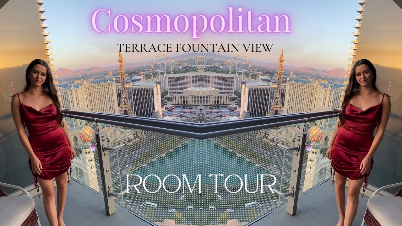 Cosmopolitan Terrace Fountain View | Room Tour | AMWF Travel Vlog - YouTube