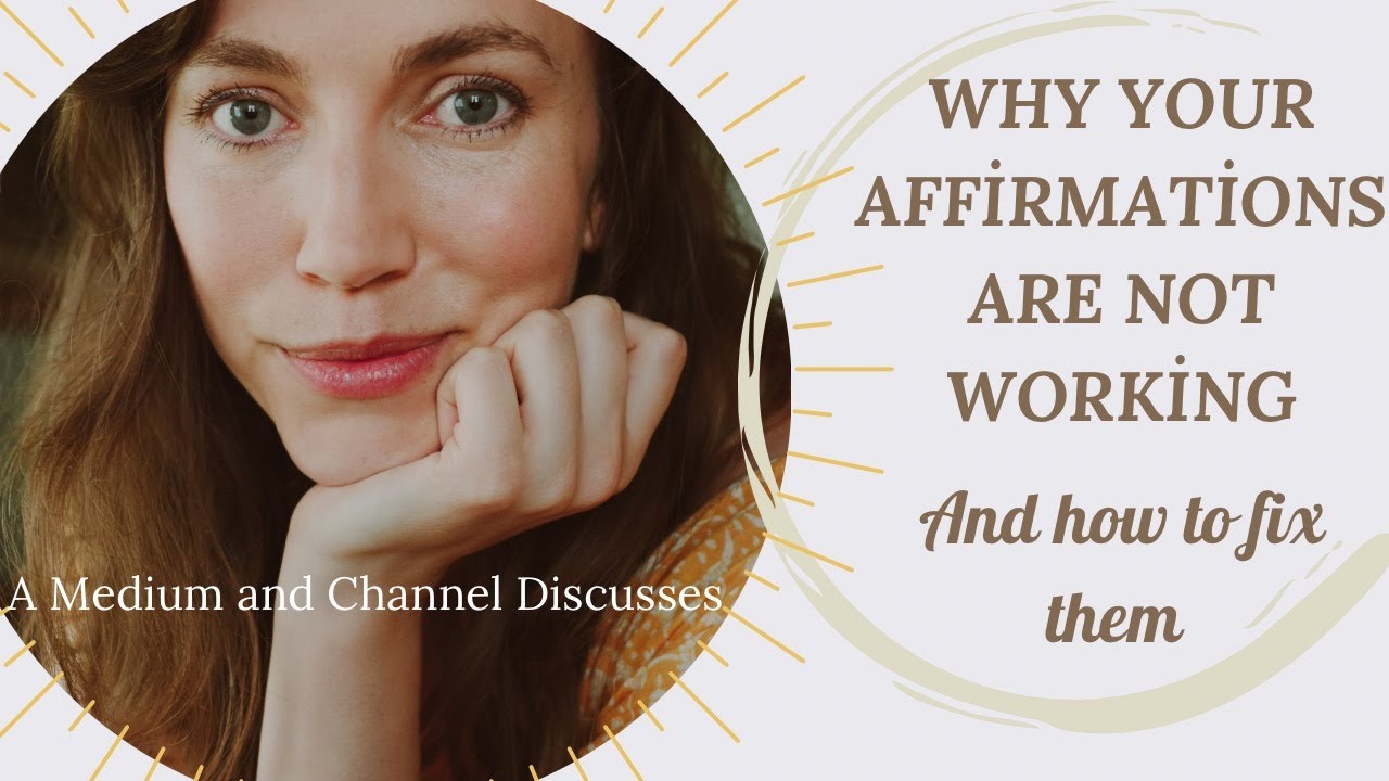 Why your affirmations are not working and how to fix them! - YouTube