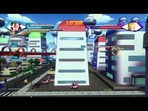 DRAGON BALL XENOVERSE Parallel quest artificial warriors | defeat android 17 and 18