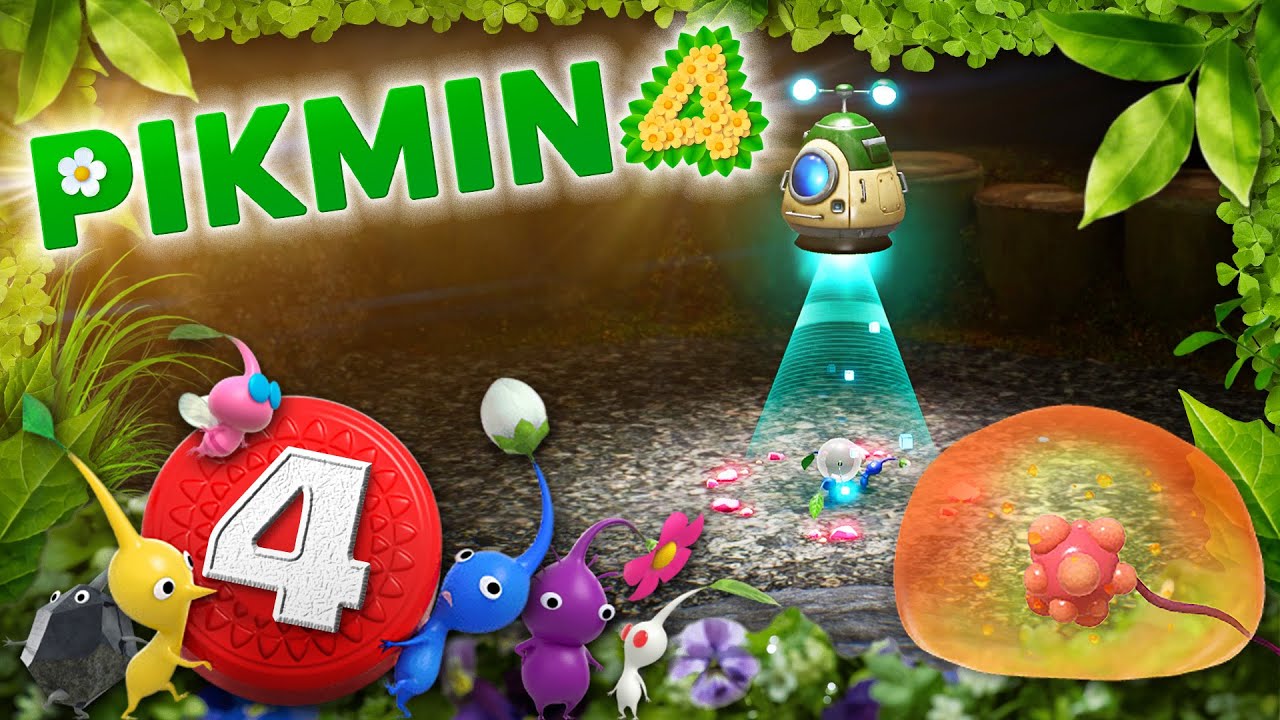 Tag 4: Verborgener Innenhof & ERSTER BOSS (Foolix) 🍐 PIKMIN 4 - YouTube