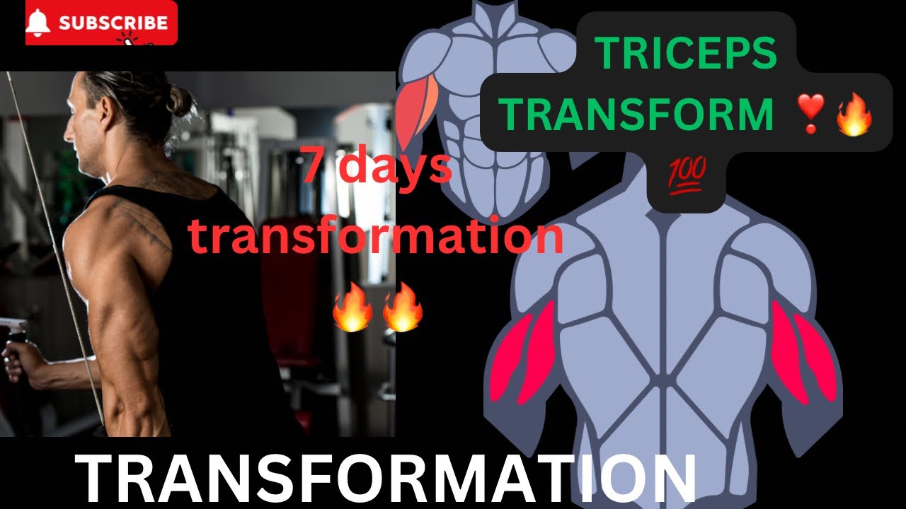 7-Day Triceps Transformation: Essential Exercises & Diet Secrets | Don ...