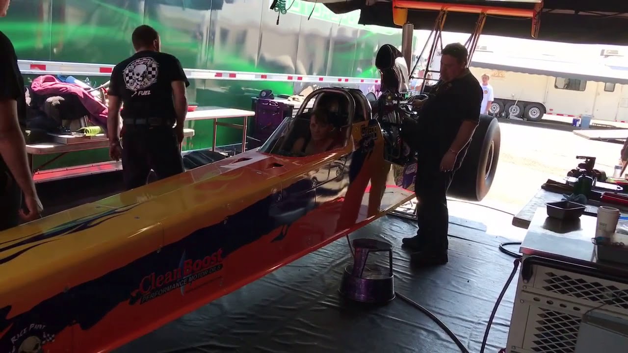Warm up Video of Gregg Racing's A/Fuel Dragster 07/16/2017 - YouTube