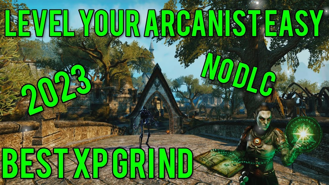ESO Get ready to level your Arcanist here ! Insane xp spot 2023 - YouTube