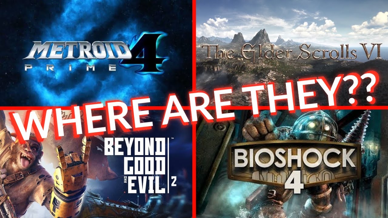 Announced games that have not been released yet... - YouTube