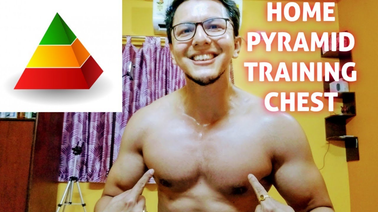 Chest dumbbell Home Exercise / Chest Pyramid Workout / Upper Body Home ...