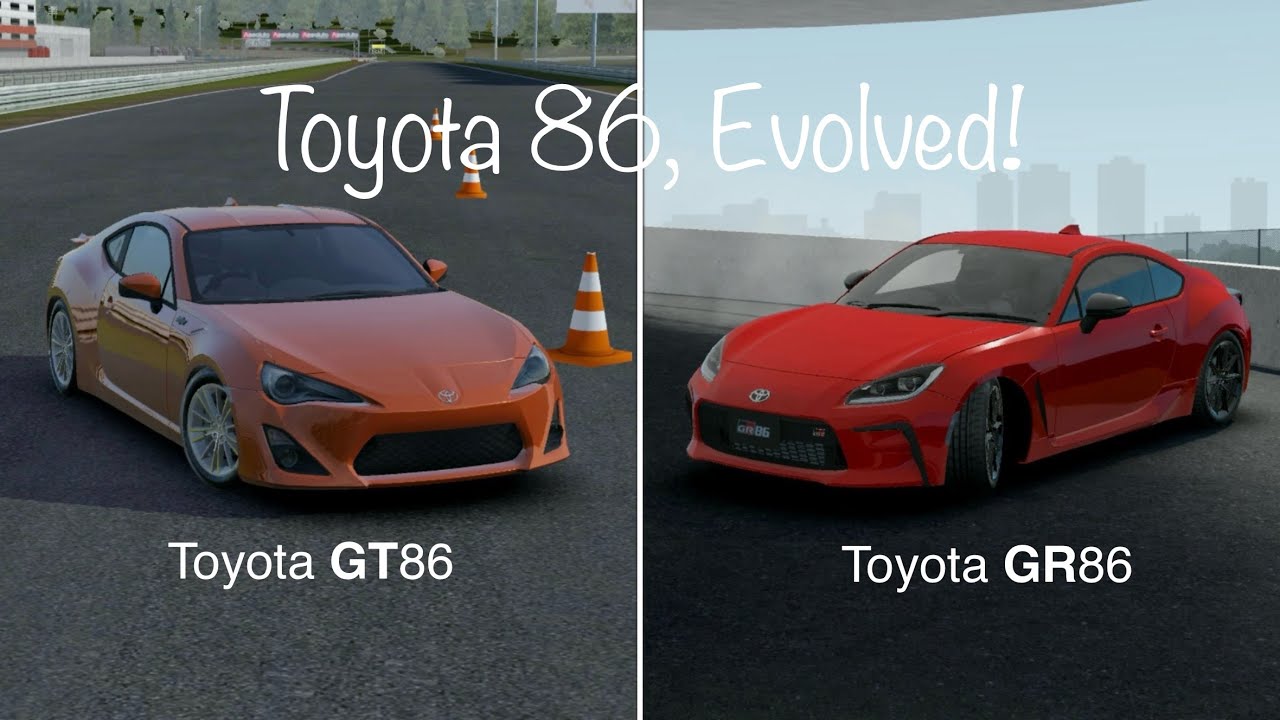 Toyota GT86 Meets the All New GR86! Unmodified Modern Toyota 86 ...