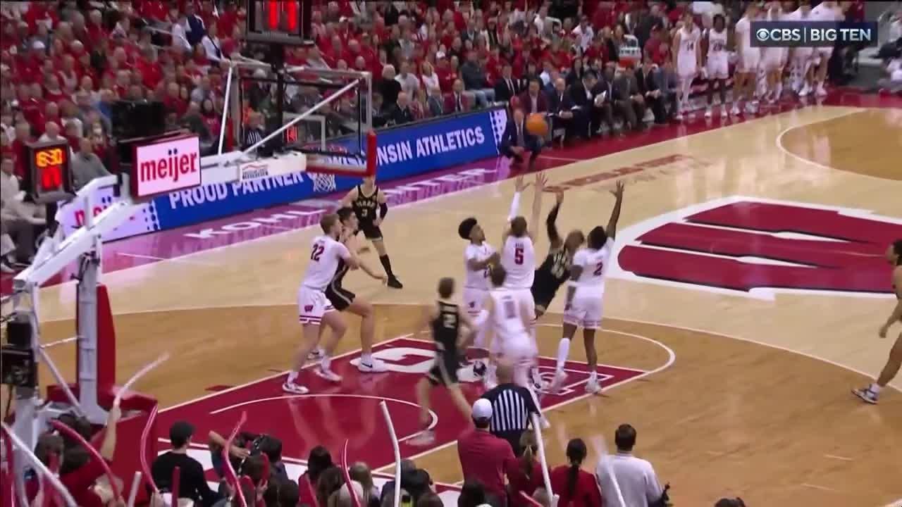 Lance Jones Highlights vs. Wisconsin | Purdue Basketball | 02/04/2024 ...