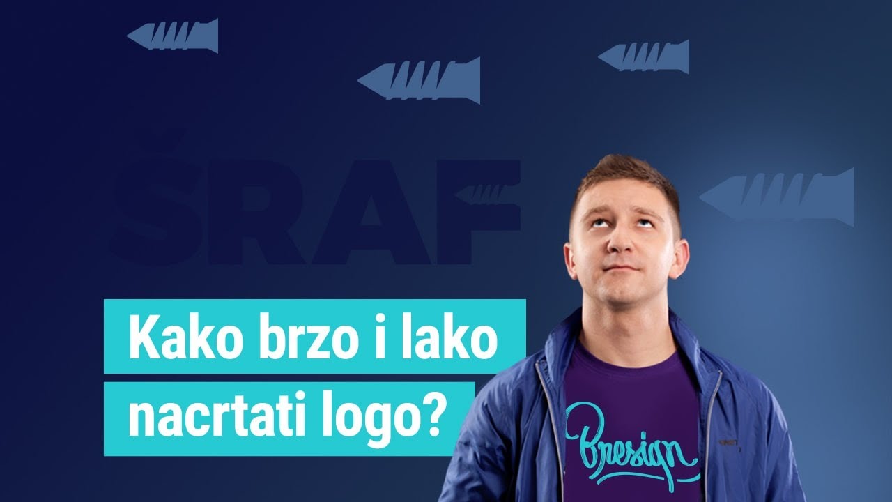 Kako brzo i lako nacrtati logo? | Tutorijal za logo dizajn i ...