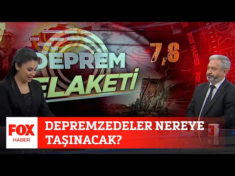 Depremzedeler nereye taşınacak? 17 Şubat 2023 FOX Haber Deprem Felaketi Özel Yayını