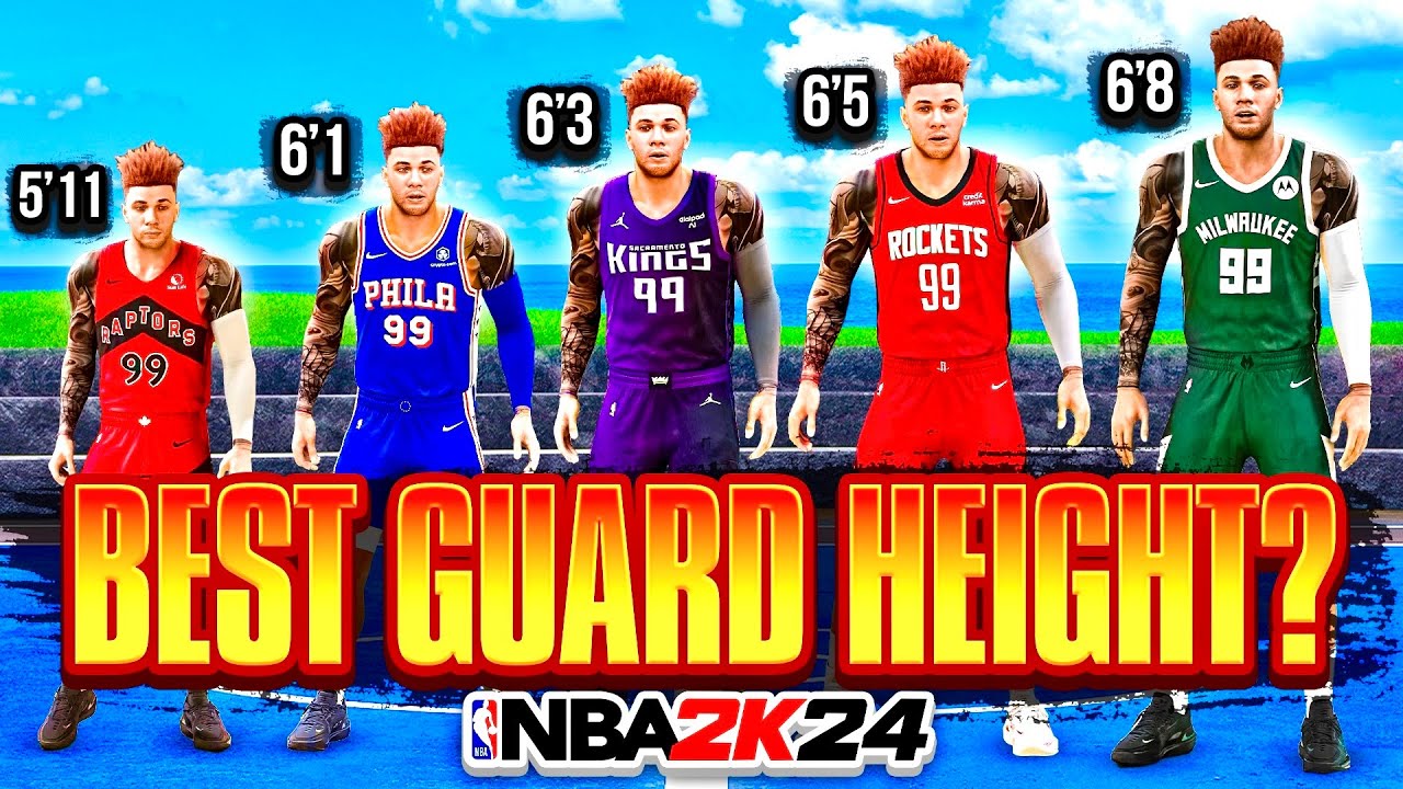 HOW SMALL IS TOO SMALL FOR A POINT GUARD IN NBA 2K24? - YouTube