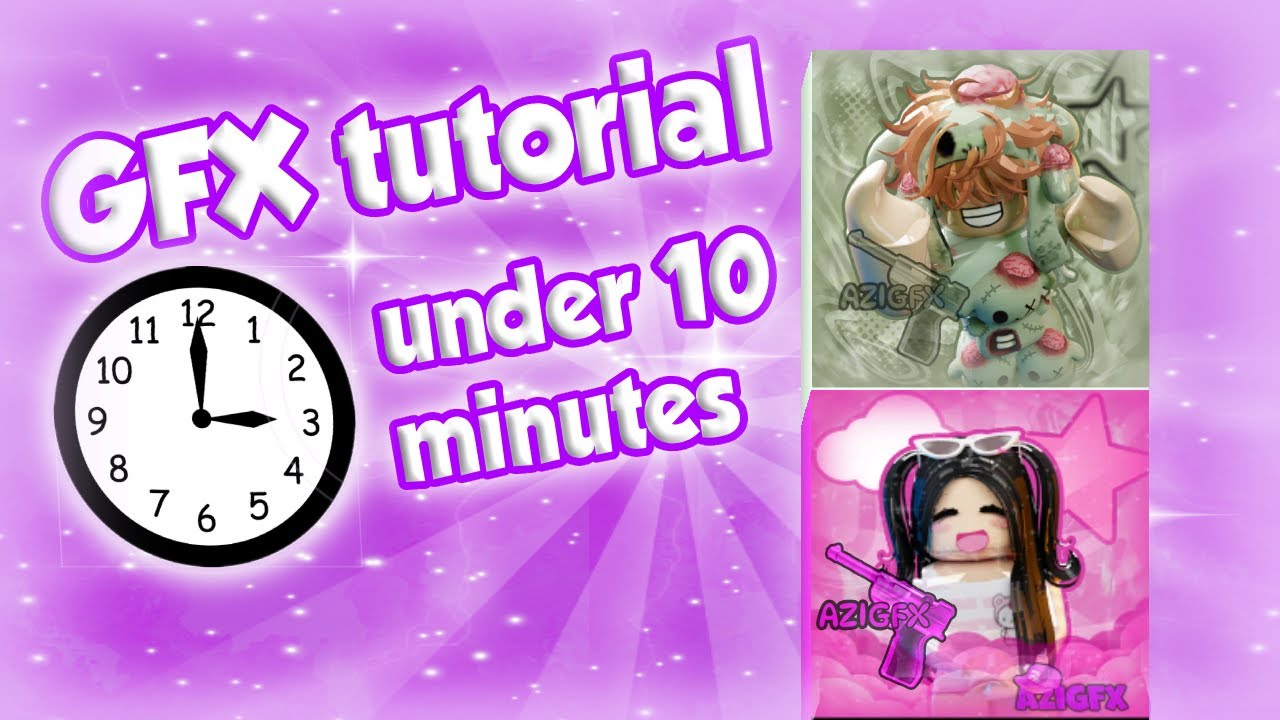 How to make a Roblox GFX Profile Picture in under 10 minutes! *2025 ...