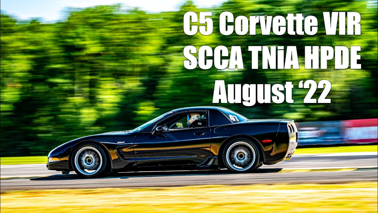C5 Corvette Track Day SCCA TNiA - VIR Full Session #2 - YouTube