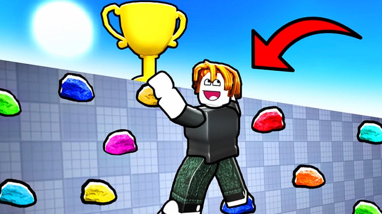 ROCK CLIMBING IN ROBLOX! - YouTube