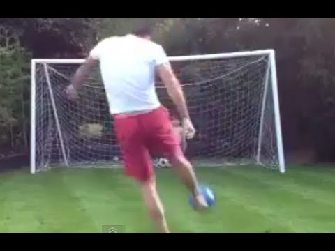 Dad Hits Son in Head With Soccer Ball