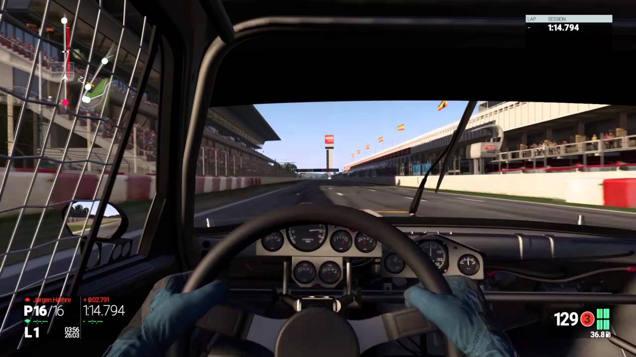 Project CARS Patch 3.0 new tire heat and wear HUD - YouTube