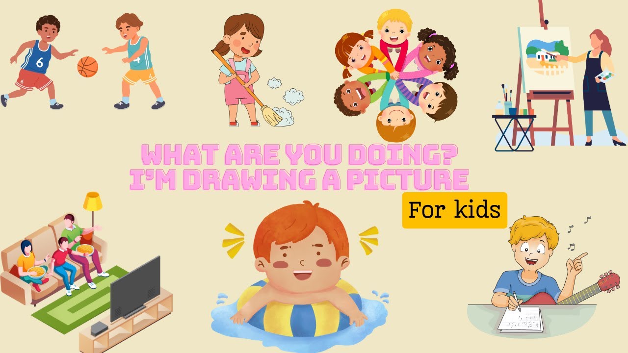 What Are You Doing? | Action Verbs | Learn English Kids - YouTube