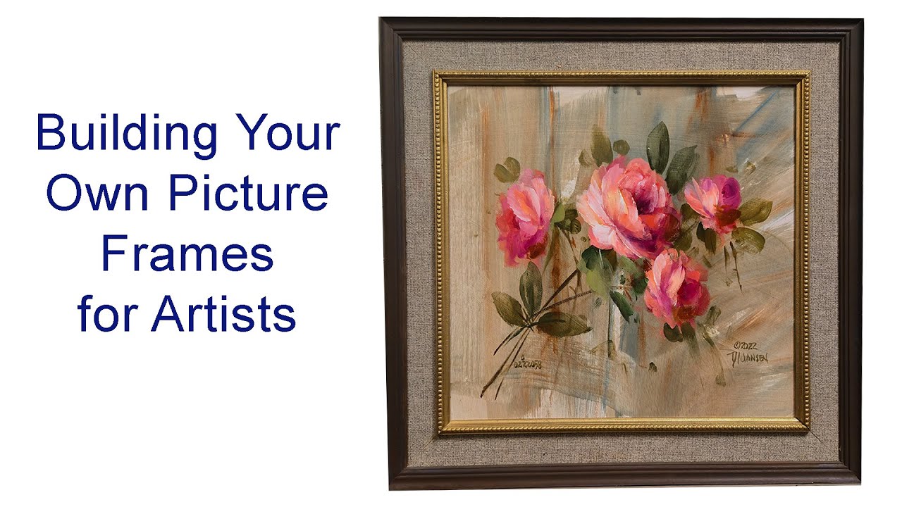 Do you want to make your own frames? How to build picture frames. - YouTube