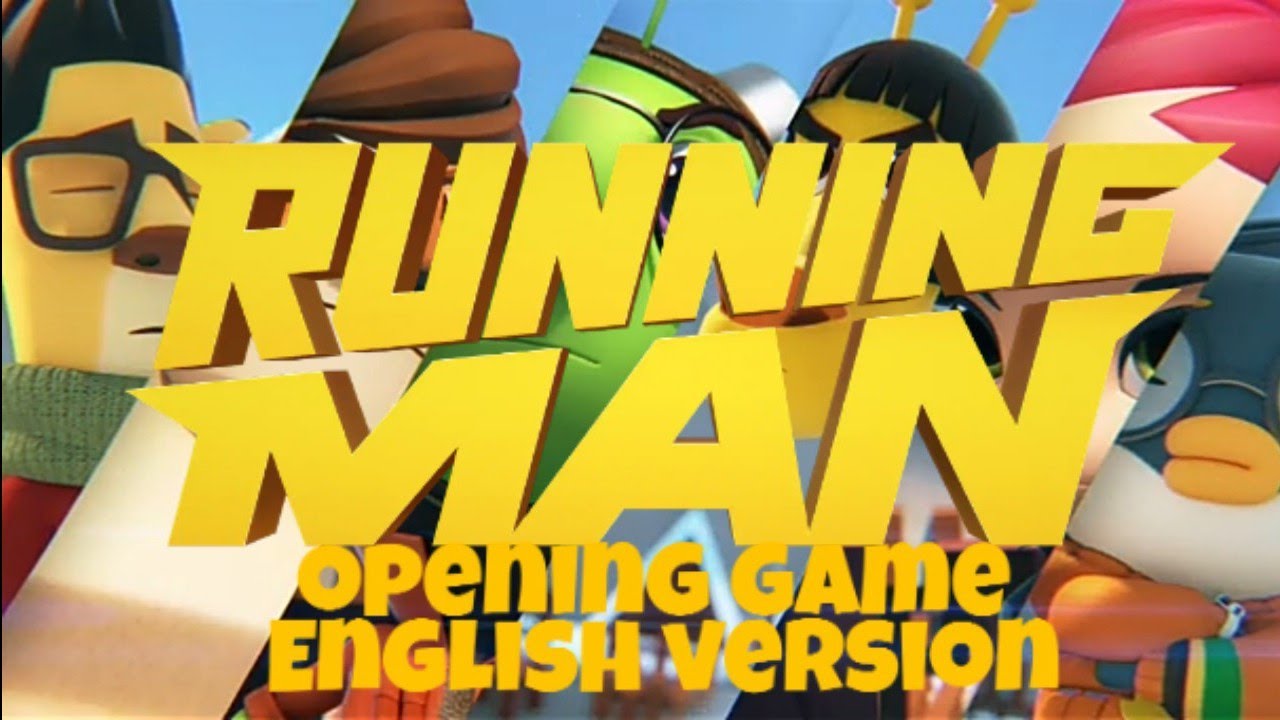 Running man animations 2 | Official Opening Movie [English version ...
