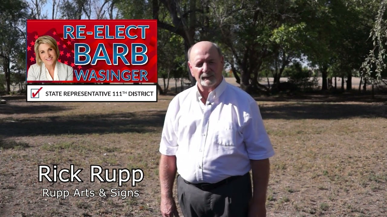 Barb Wasinger 2022 Campaign Rick Rupp - YouTube