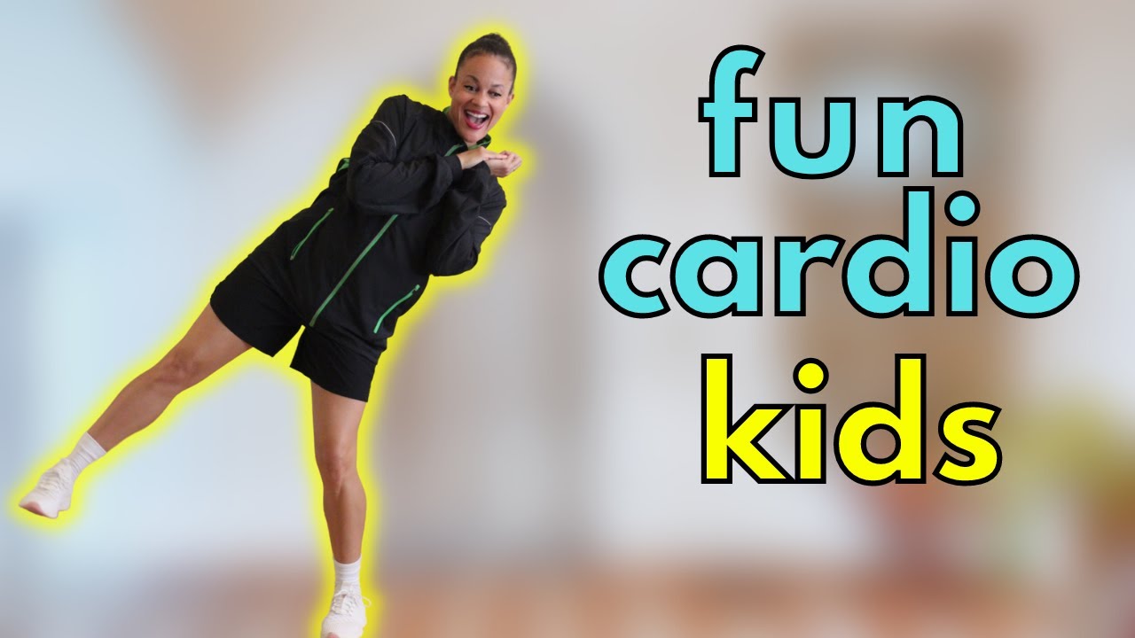 Kids Cardio & Stability Training Workout Routine - 12 minutes ...