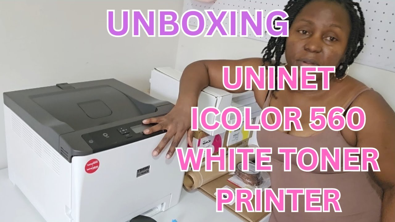 Unboxing The Uninet Icolor 560: The Ultimate White Toner Printer For T ...