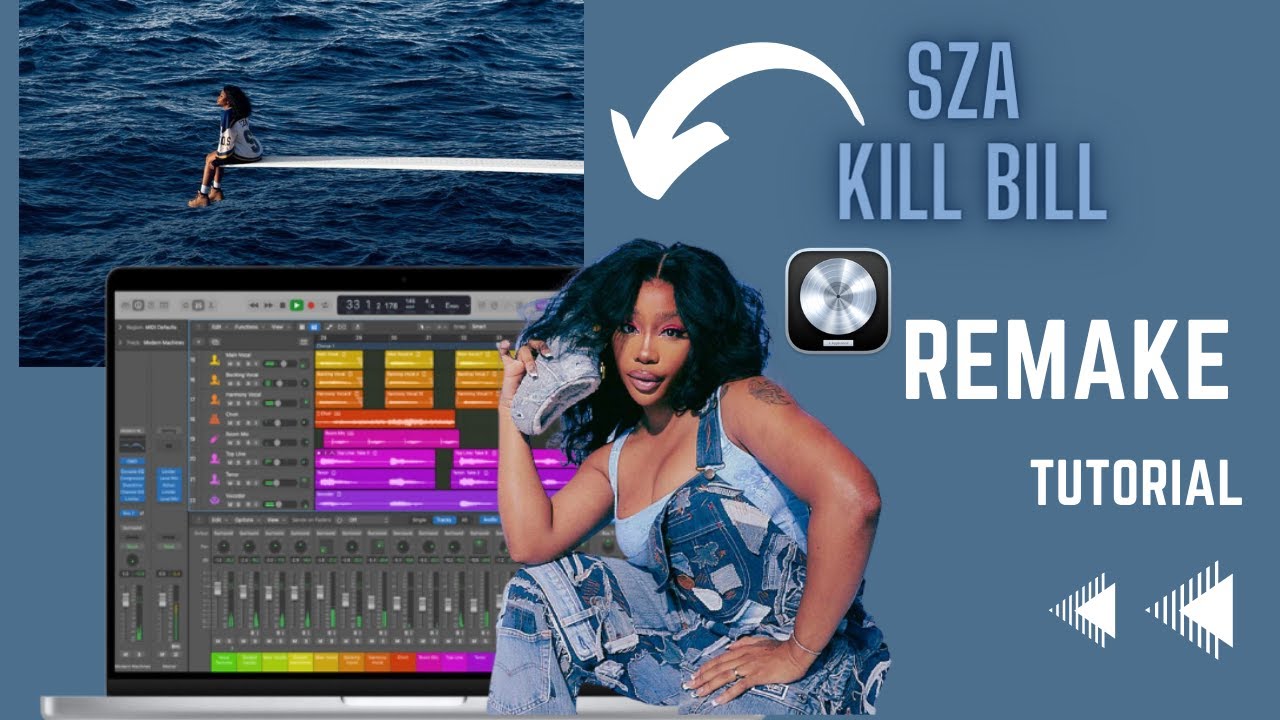 Kill Bill | SZA | Remake Tutorial | Logic Pro X | Breakdown | Saif ...