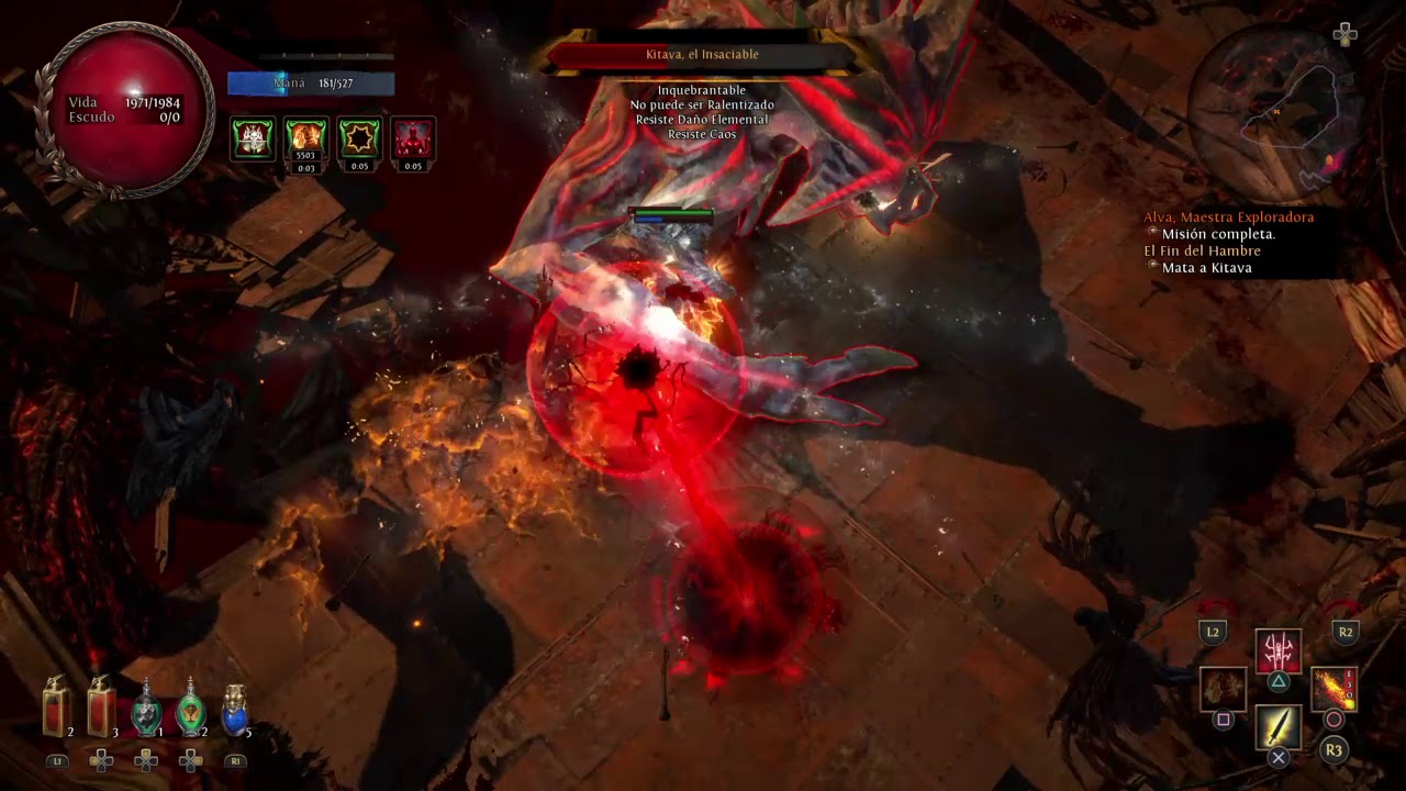 Path of Exile Final boss - YouTube