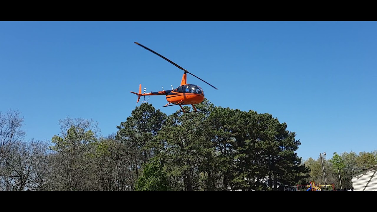 Helicopter take-off. - YouTube