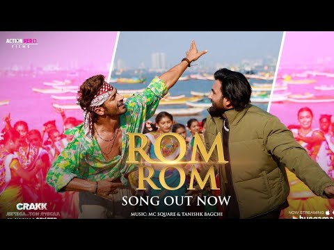 Rom Rom (Crakk) || Music Video || Vidyut Jammwal | Mc Square | Rukmini ...