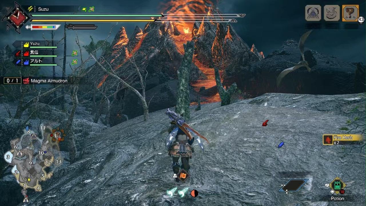 Monster Hunter Rise - Magma Almudron - YouTube