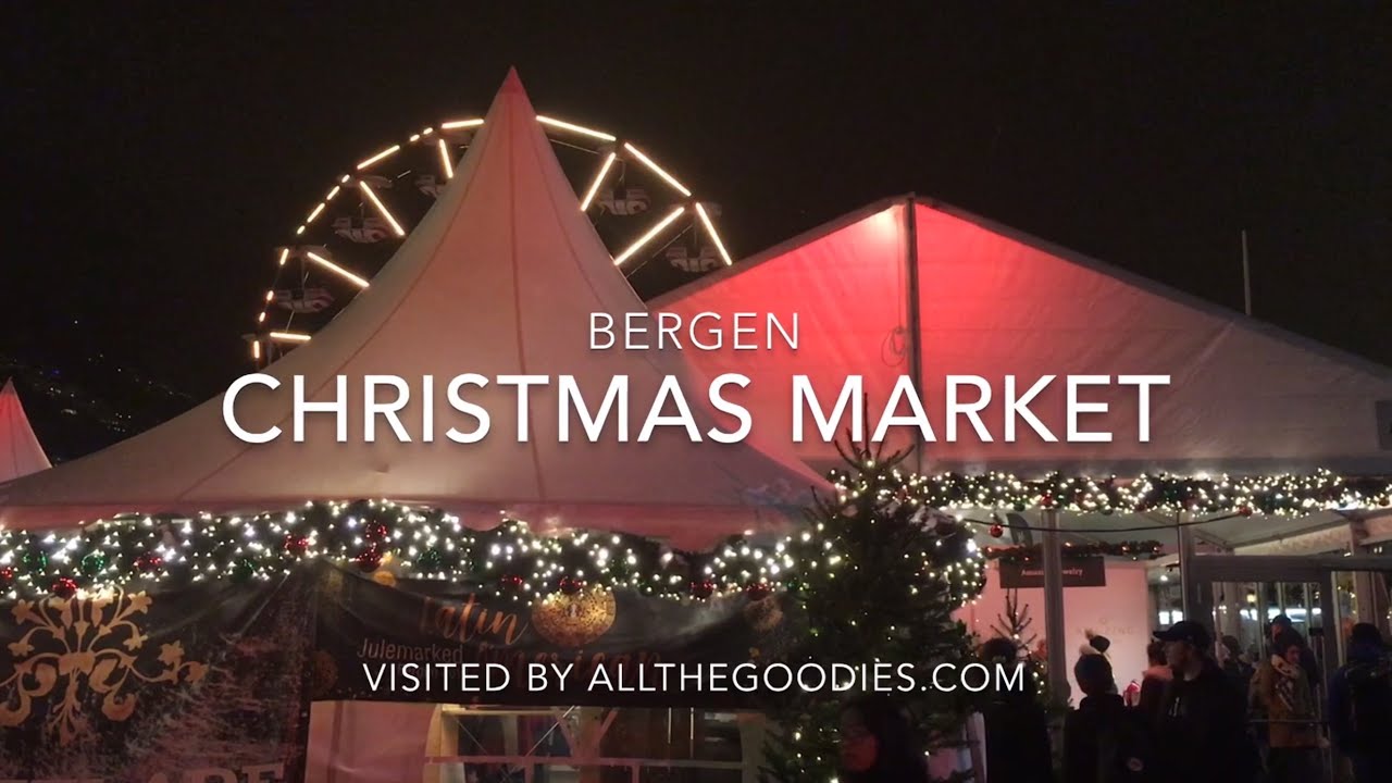 Bergen Christmas Market - Bergen Julemarked | allthegoodies.com - YouTube