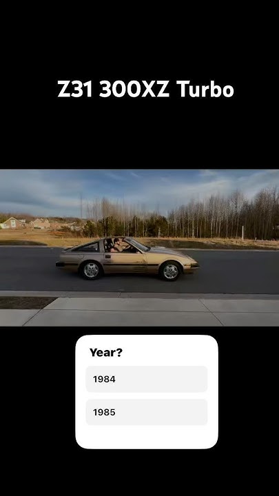 Guess the Year of This Z Car! 😳🔥 You Won’t Believe It’s This Old #Z31 #jdmshorts #jdm #z31 - YouTube