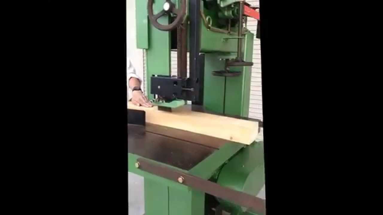 日立工機 大型バンドソー CB100F - YouTube