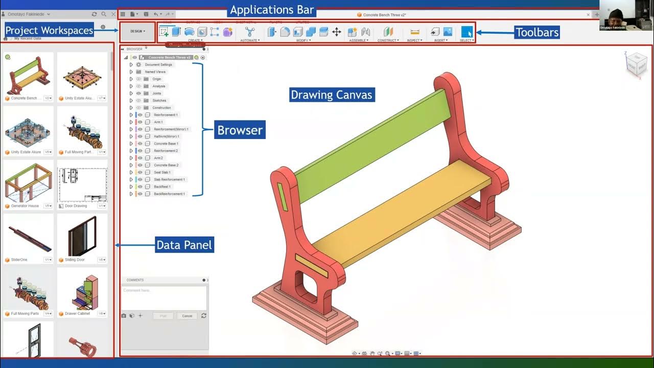 Engineering Computer Graphics: User Interface Elements(2 of 2) - YouTube