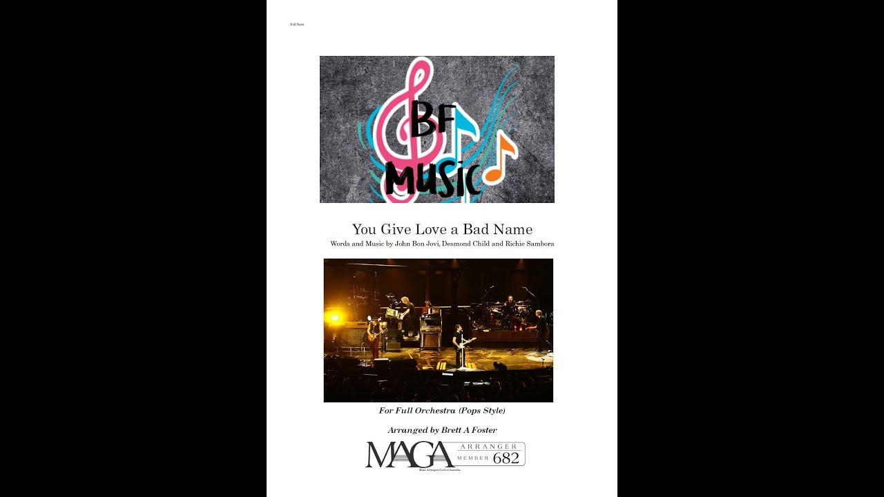 You Give Love a Bad Name For TTBB Choir - YouTube