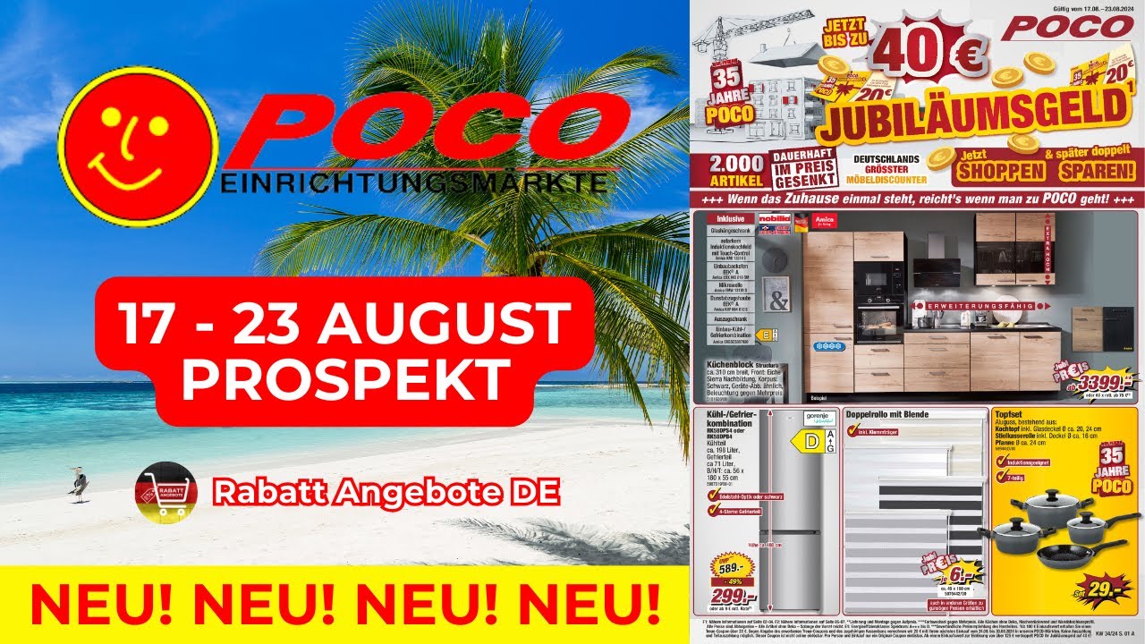 POCO Werbung Prospekt - Rabatt Angebote DE | Angebote ab 17.08.2024 ...
