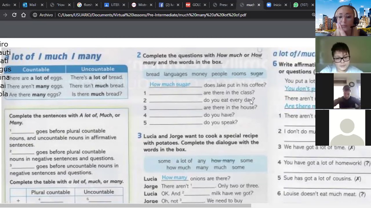 Pre-Intermediate 2/6 part 1 - YouTube