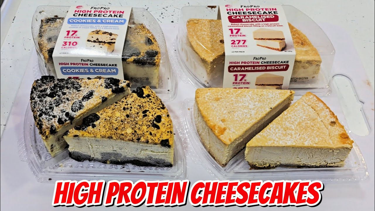 FroPro High Protein Cheesecake Review | Cookies and Cream & Caramelised ...
