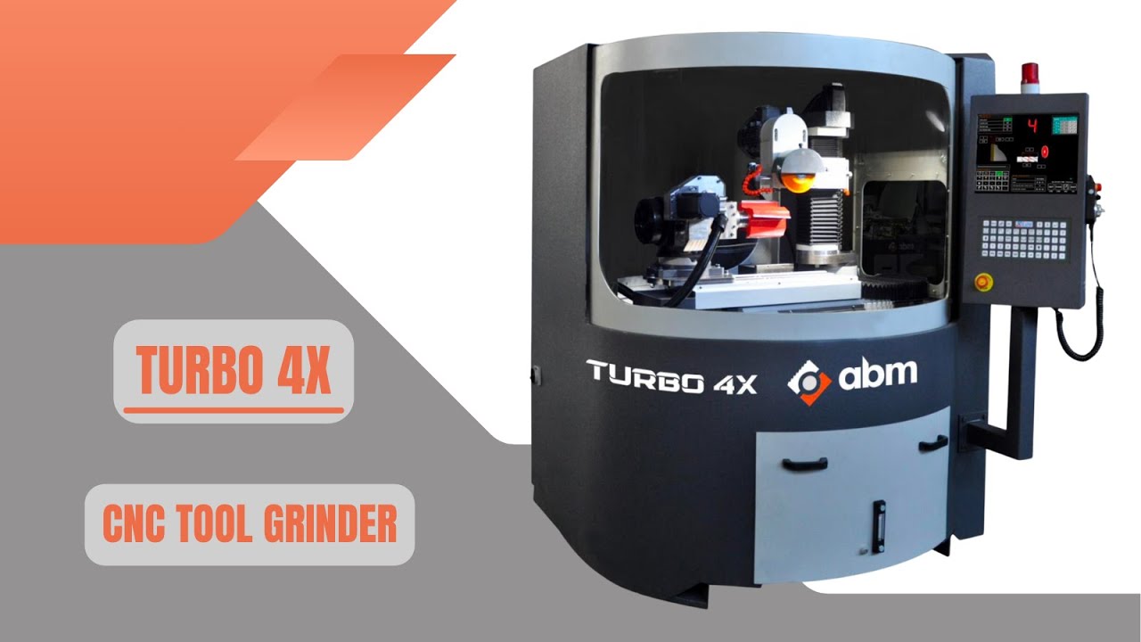TURBO 4X - CNC Tool Grinder - ABM - YouTube