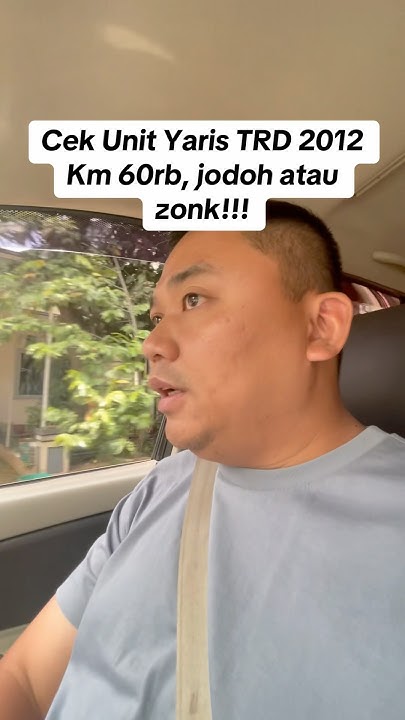 suka bgt yaris model ini cm keluar di thn 2012 #mobilbekas #mobilbekasmurah # ...