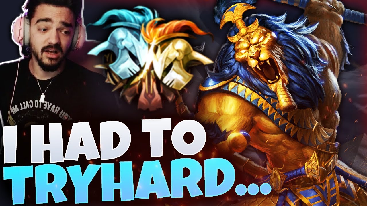 THEY LEFT ANHUR OPEN SO I TRYHARDED... - Grandmasters Duel - Smite ...