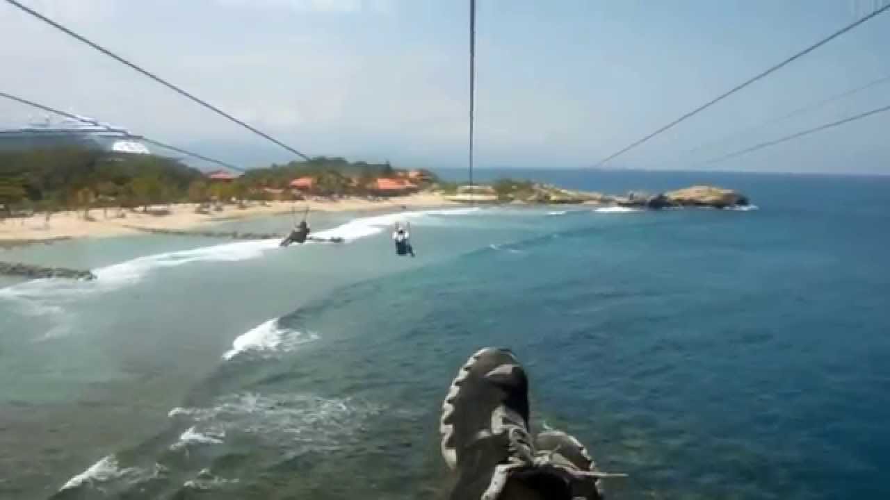 The World's Largest Zipline Over Water - YouTube