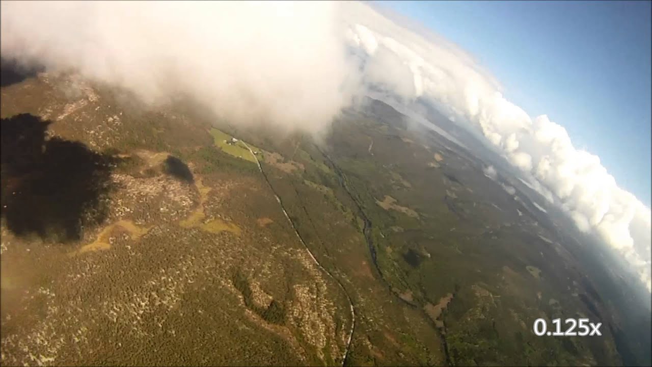 Dark Flight: meteorite passing skydiver (short version, edited) - YouTube