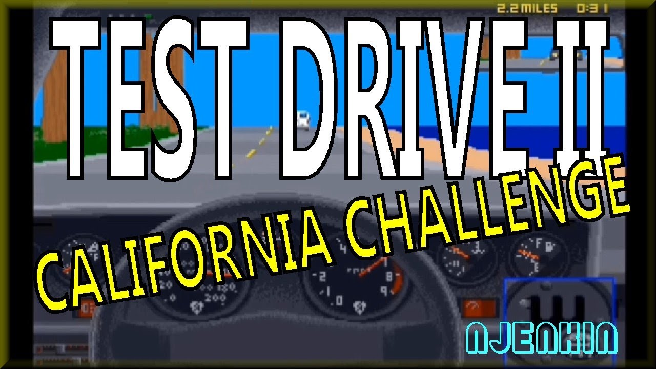 AMIGA : Test Drive II California Challenge - Review Commentary ...