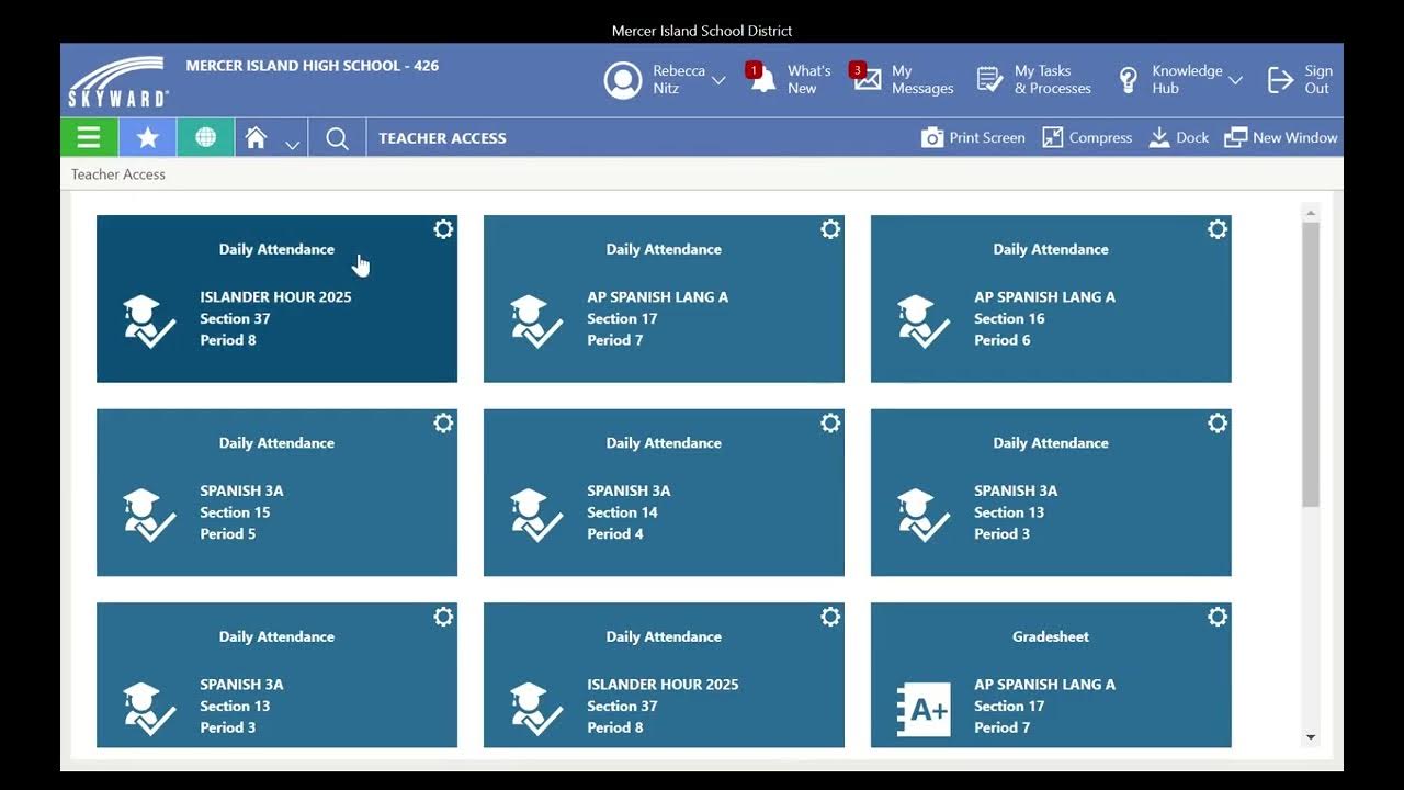 Attendance tiles on Qmlativ #TechQuickBytes - YouTube