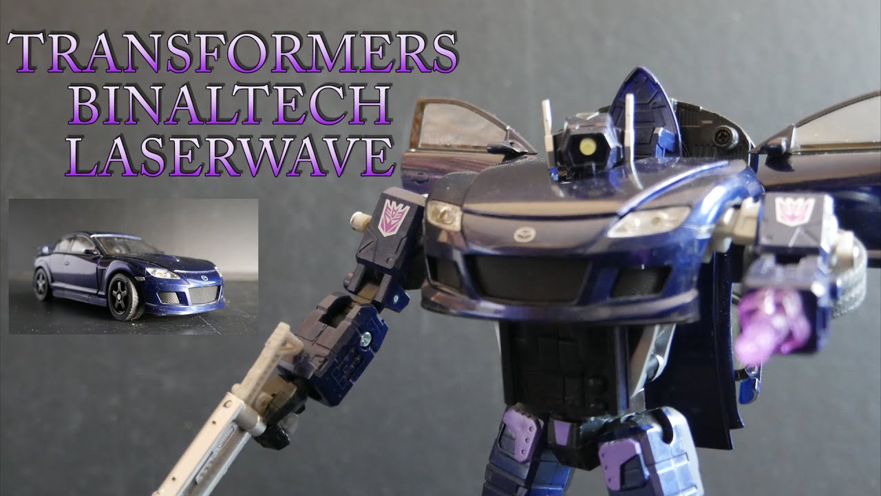 Transformers Binaltech Laserwave ( Shockwave), revue en français - YouTube