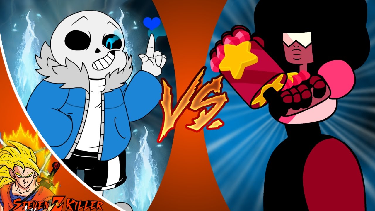 SANS vs GARNET! (Undertale vs Steven Universe)! Cartoon Fight Club ...