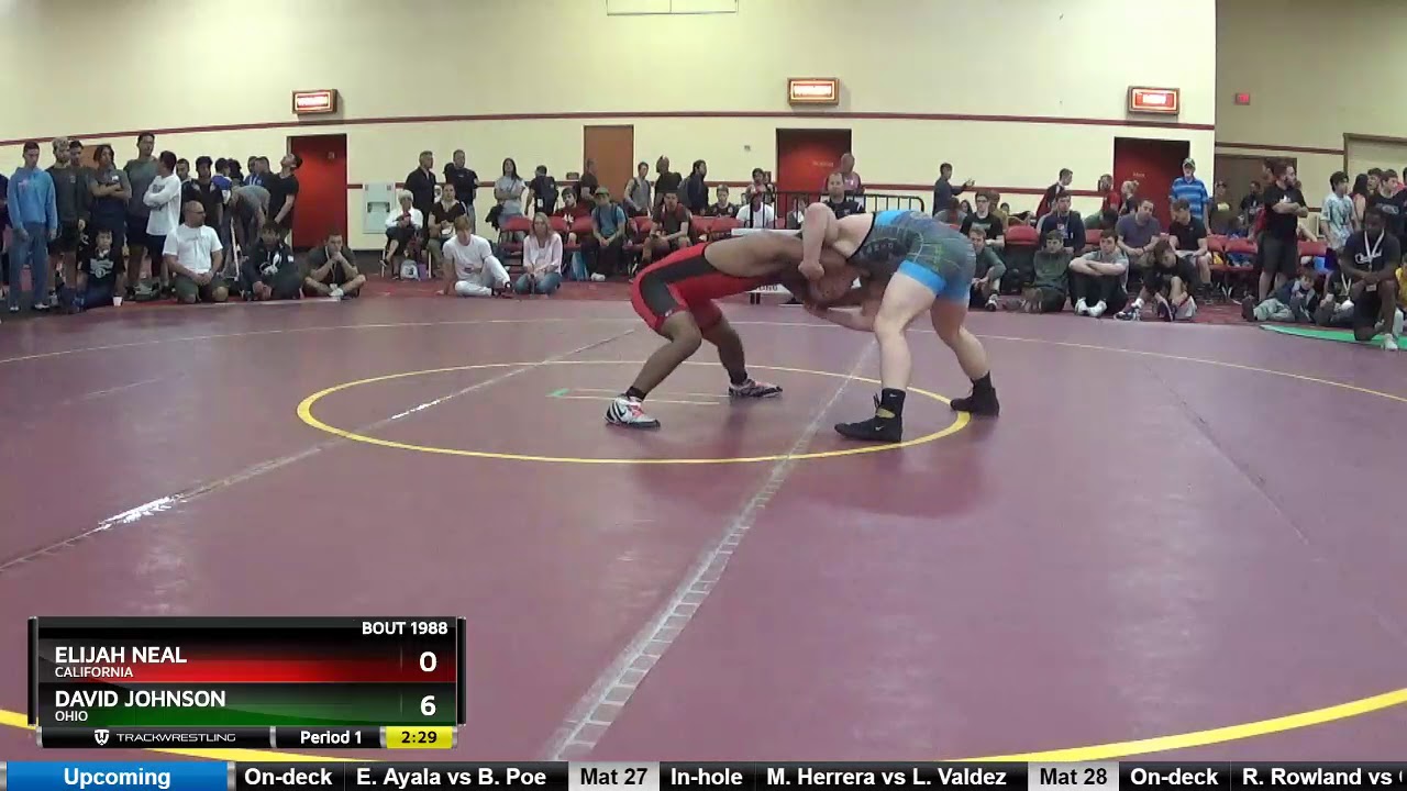 Junior 160 Elijah Neal California Vs David Johnson Ohio - YouTube