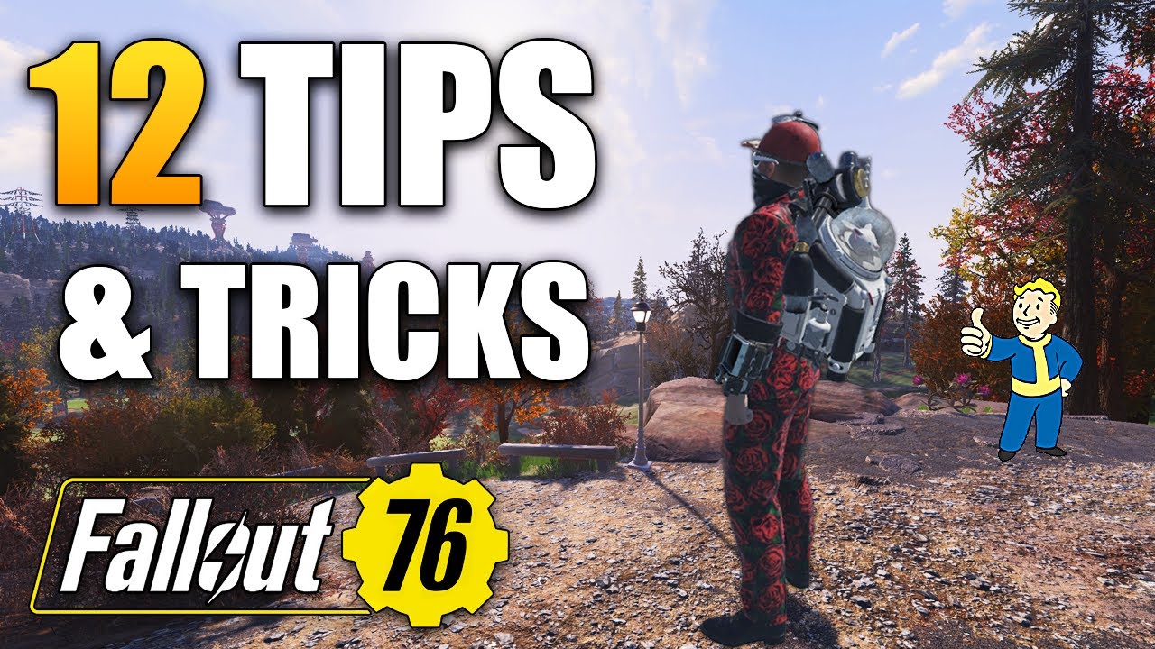 Tips & Tricks That Everyone Needs to Know | Fallout 76 - YouTube