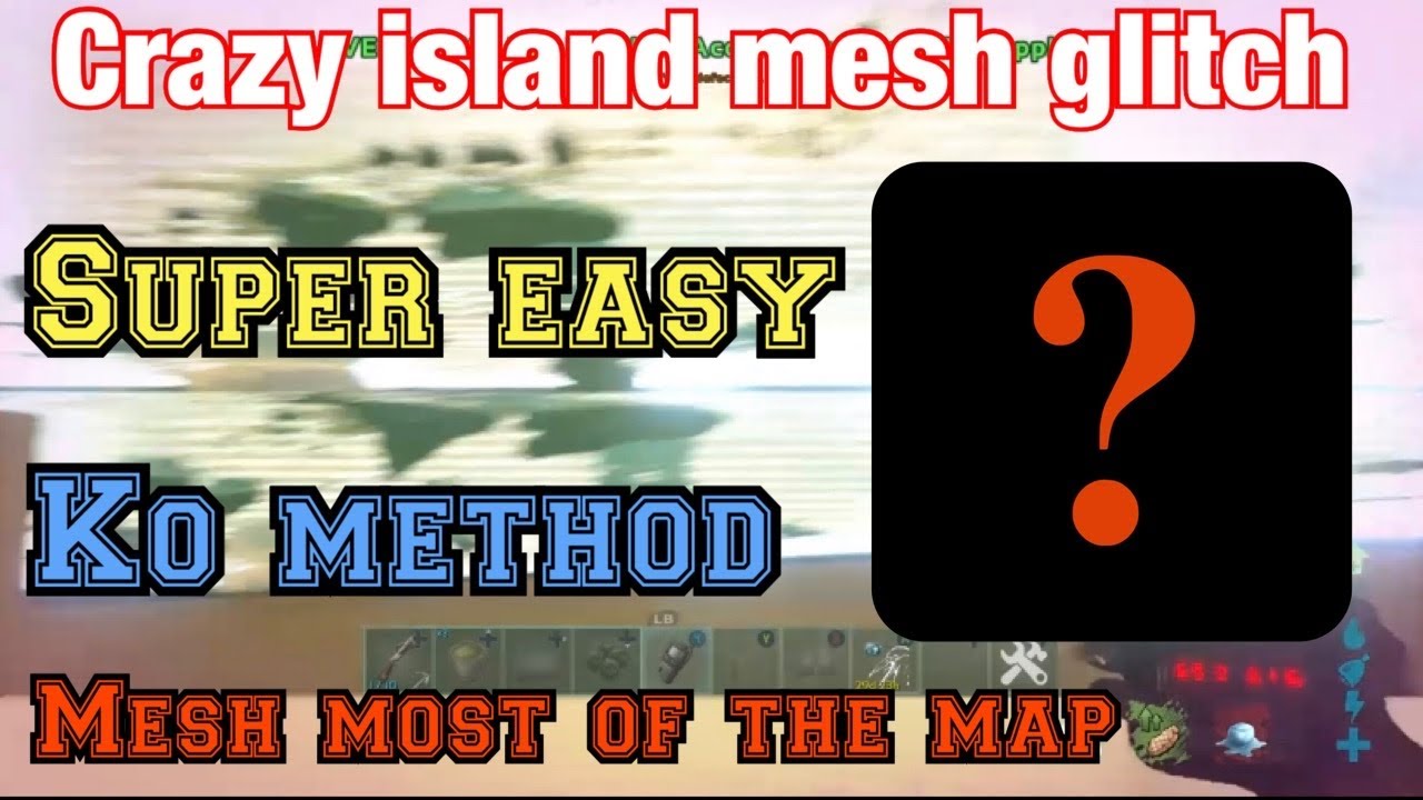 How to mesh the whole of island (Ark survival evolved glitch) - YouTube